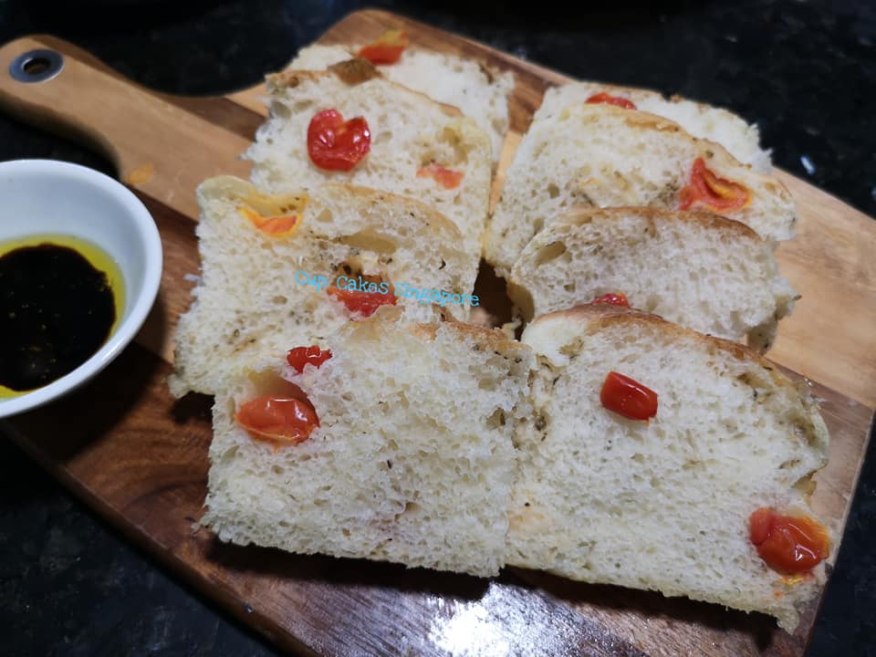 Hand Crafted Focaccia Bread Singapore